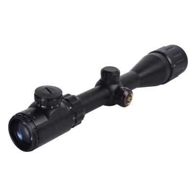 China Outdoor Shooting 3-9x40 Scope with RGB Illuminated Sight and 40mm Objective Lens for sale
