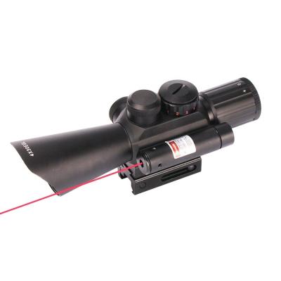 China 4X30EGL Hunting Scope with Red Laser and Easy Windage/Elevation Adjustments for sale