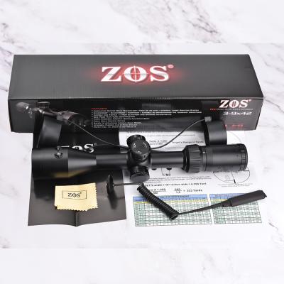 China Espectro óptico essencial ZOS 3-9x42 R6 Primeiro plano focal Espectro com iluminação vermelha à venda