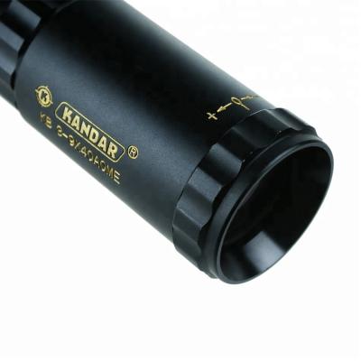 Cina Rosso e verde illuminato 3-9X40AOME Campo di applicazione per la caccia a lunga distanza 340mm Lunghezza in vendita