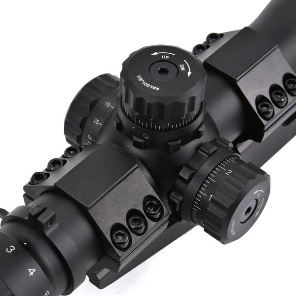 Eye Relief 3.4-3 inch Length 350mm Precise Adjustable Crosshair Hunting Optics Sights