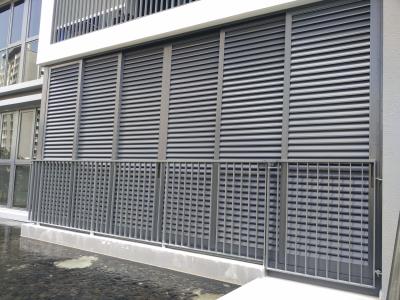 Cina Porte di alluminio a prova di fuoco della feritoia, porta antizanzare di vetro glassata del balcone in vendita