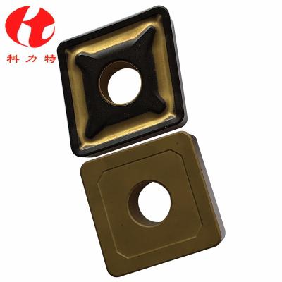 China SNMG250924 Hard Alloy Tungsten Carbide Inserts Yellow Color Turn Parts For Semi Finish for sale