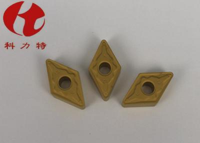China DNMG150612-PMK Yellow Coated CNC Turning Inserts For Machnical Parts Semi Finish Process for sale
