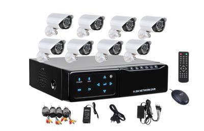 China Mando a distancia por infrarrojos video el 10M/100M del sistema de la cámara de seguridad de la visión nocturna H.264 en venta