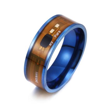 China Top Selling Smart NFC Ring Waterproof RFID NFC Payment Ring For NFC Mobile Phone Access Control for sale