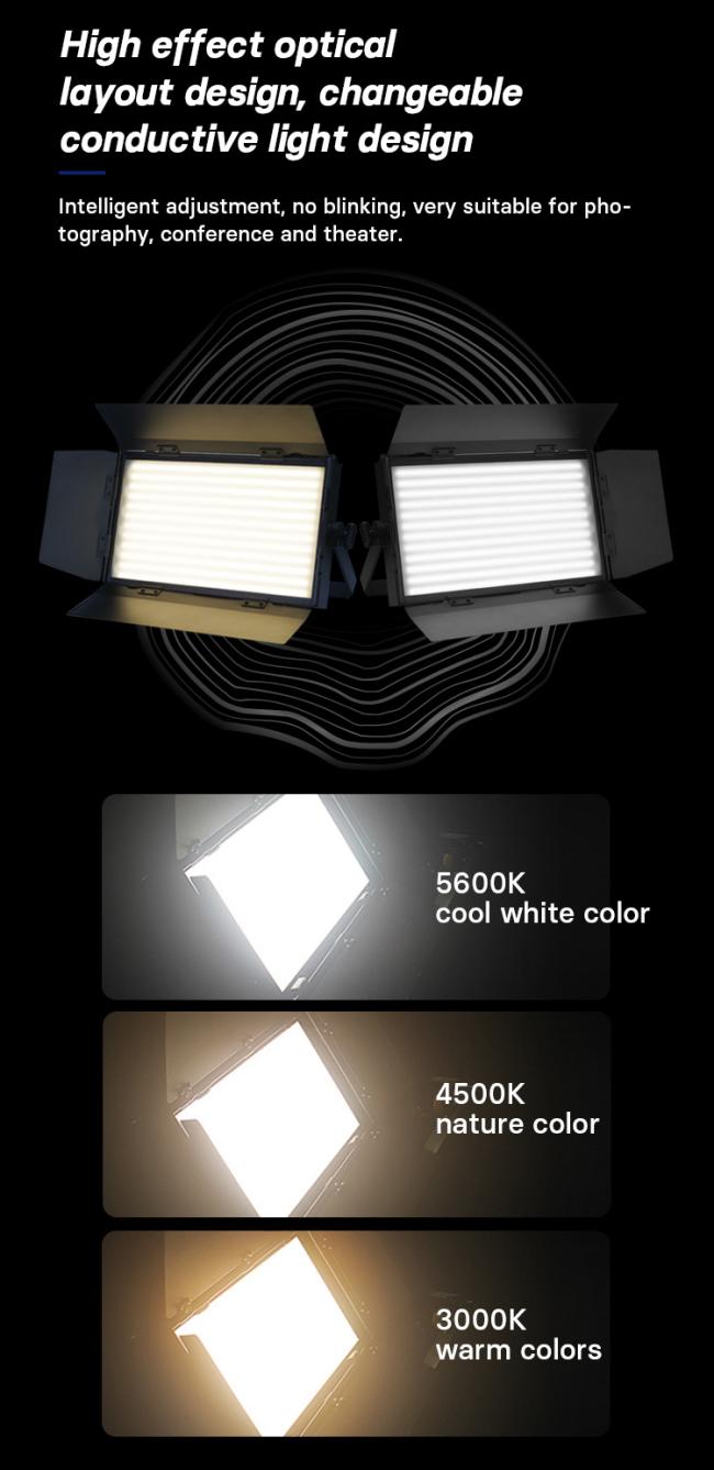 200W 3200k 5600k bi-color led sky panel Fill-in light