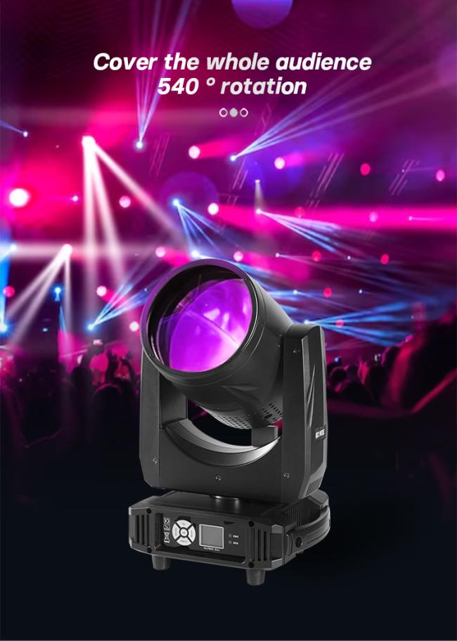300W LED Surface Moving Head Light 2700-6500K