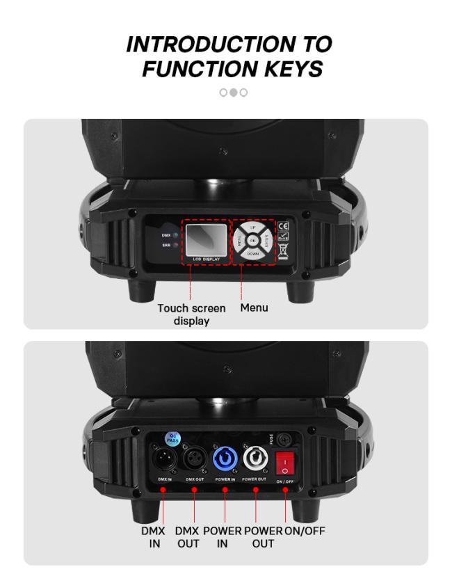 300W LED Surface Moving Head Light 2700-6500K