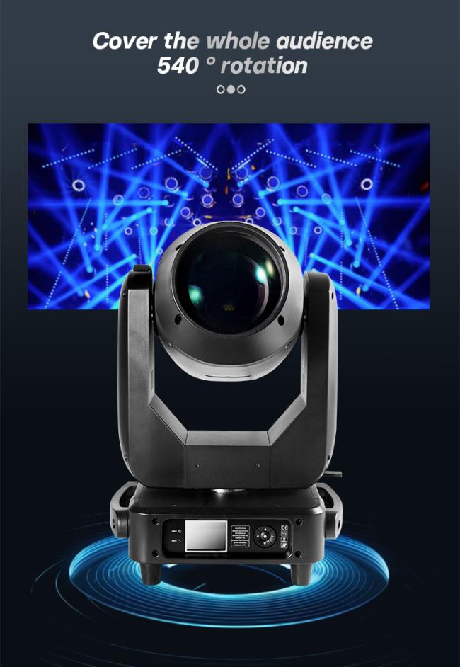 450W CMY ZOOM LED Move head light fix gobo wheel