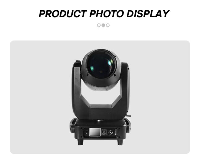 450W CMY ZOOM LED Move head light fix gobo wheel