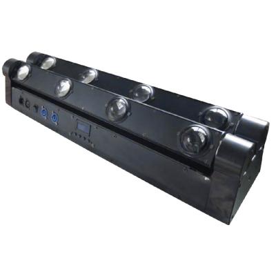 China Double Row 8pcs 10w Led Sharpy Beam Moving Head With Rgbw 4 In 1 for sale