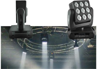 China quadrado americano claro principal movente 14/19/46 CH do CREE RGBW do diodo emissor de luz 9pcs à venda