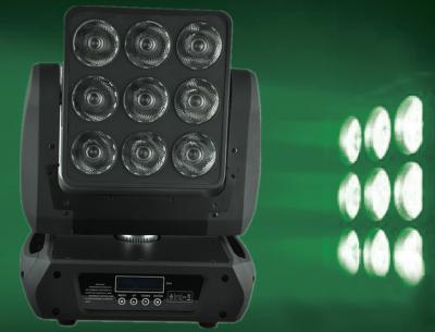 China quadrado americano claro principal movente 14/19/46 CH do CREE RGBW do diodo emissor de luz 9pcs à venda