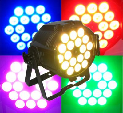 China Sound Activated Colorful Dj Moving Head Lights , DMX 512 LED Par Can Lighting for sale
