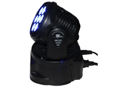 China Automatic 7pcs RGBW Moving Head LED Light Mini Disco Beam Spot Wash Light for sale