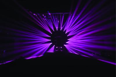 Cina Luce principale del carrello del fascio della fase, luce della discoteca del DJ dello stroboscopio del punto di 17r 350w in vendita