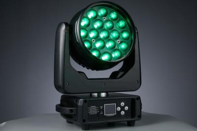China 19LEDs Zoom LED Moving Head Light Para Nightclub Concert Music Party à venda