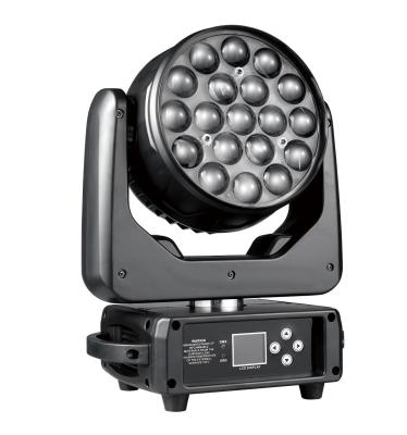 China 19LEDs Zoom LED Moving Head Light Para Nightclub Concert Music Party à venda