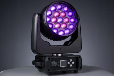 China 19LEDs Zoom LED Moving Head Light Para Nightclub Concert Music Party à venda
