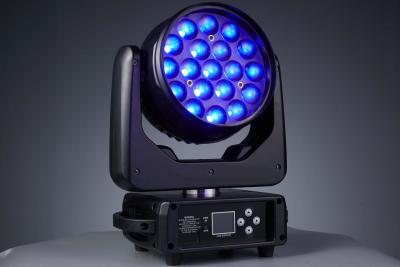 China 19LEDs Zoom LED Moving Head Light Para Nightclub Concert Music Party à venda