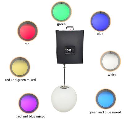 China 2m DMX kinetic lights lifting ball Kinetic LED Ball Light LED Lifting Ball Light for sale