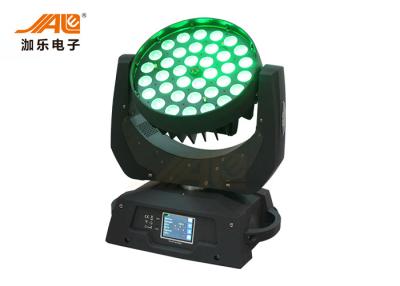 China De hete Verkoop 36pcs 18w RGBWA UV6in1 leidde Gezoem die hoofdwaslicht bewegen Te koop