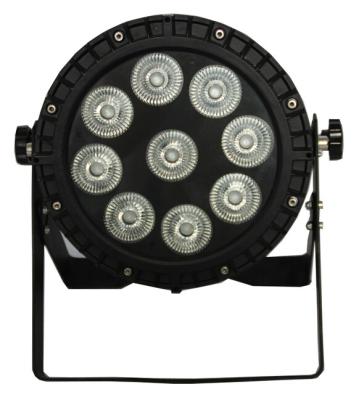 Cina La parità principale impermeabile all'aperto di Ip65 9pcs 10w Rgbw 4in1 può 64 con sei effetti dell'arcobaleno in vendita