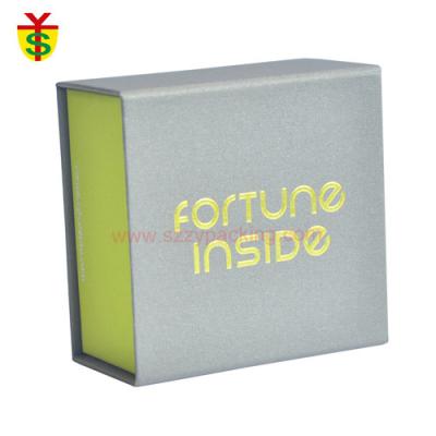 China Gift box with lid wholesale paper box with folding lid magnetic closure for sale
