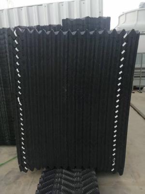 China PVC/PP Fill Counterflow Cooling Tower Grid Trickle Fill Anti-UV Black Plastic Mesh Filler Net Infill for Durable Cooling for sale