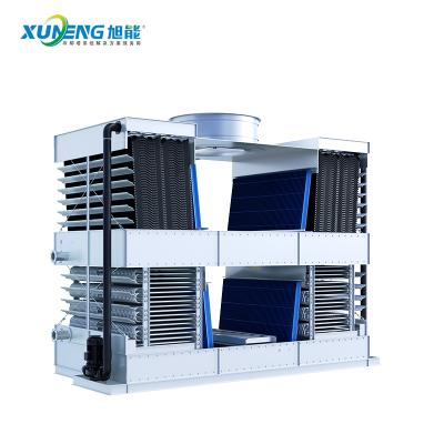 China Cross-flow Closed Circulating Cooling Tower Anti-Corrosion Full Stainless Steel Structure Closed Loop Type Weight KG 420000 for sale