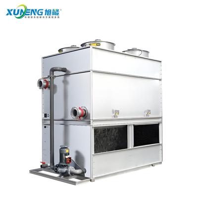 China 420 Tons Evaporative Condenser Water Saving Closed Cooling Tower For Industrial Chiller Water Cooled for sale