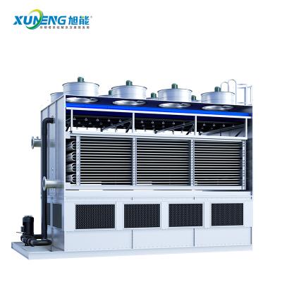 China High Capacity Cooling Solution Industrial Fluids Cooling 80 Tons Stainless Steel Cross-flow Closed Cooling Tower for sale