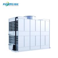 Quality Industrial Fluids Cooling 100ton Cross-flow Closed Cooling Tower with Aluminum for sale