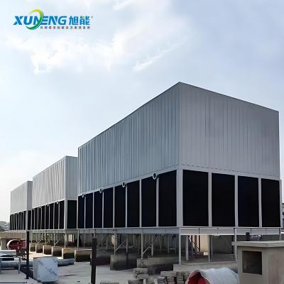China 400T Industrial Size Fiberglass Energy-saving Spray Cooling Tower for sale