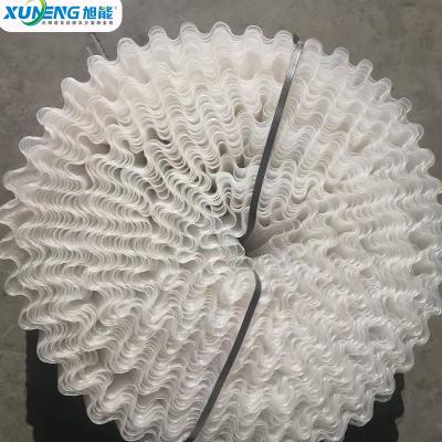 China 10kg Weight PVC/PP Cooling Tower Fills Counter Flow Cooling Tower Pack Fill Round Tower PVC Fill for sale