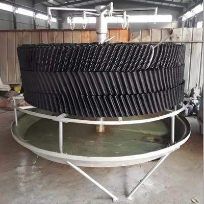 China PVC/PP Cooling Tower Film Fill with Custom Round Square Corrugated Honeycomb Sheet Pack Infill and 10kg Weight for sale
