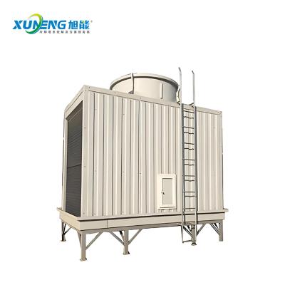 China 300T Low Noise FRP Square Counter-flow Cooling Tower Industrial Grade 300 Tons Compound Flow Closed Cooling Tower for sale