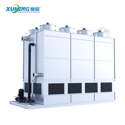 China Easy to Operate and Energy Saving Industrial FRP Water Cooling Tower for Chiller Counter Custom Cooling Type for sale
