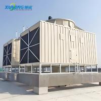 Quality Optimal Cooling 100 Tr High Temperature FRP Square Cross-flow Cooling Tower for for sale