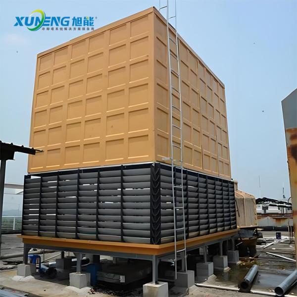 Quality 500 Tons Energy-Saving Spray FRP Cooling Tower Durable Cold Water Tower for sale