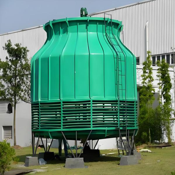 Quality 20T Circular Counter Flow Cooling Tower Easy To Operate For Industrial Open FRP for sale