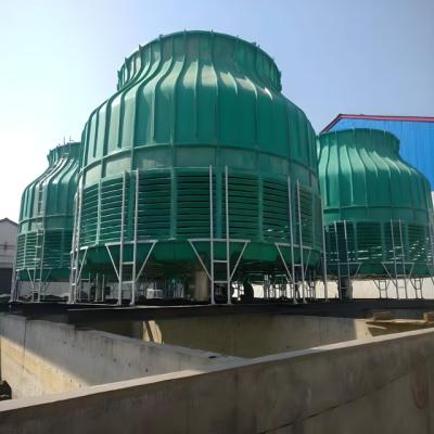 China 20T Circular Counter Flow Cooling Tower Easy To Operate For Industrial Open FRP Mini Cooling Tower for sale