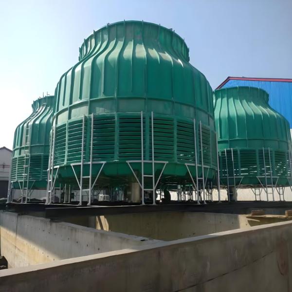 Quality 20T Circular Counter Flow Cooling Tower Easy To Operate For Industrial Open FRP for sale