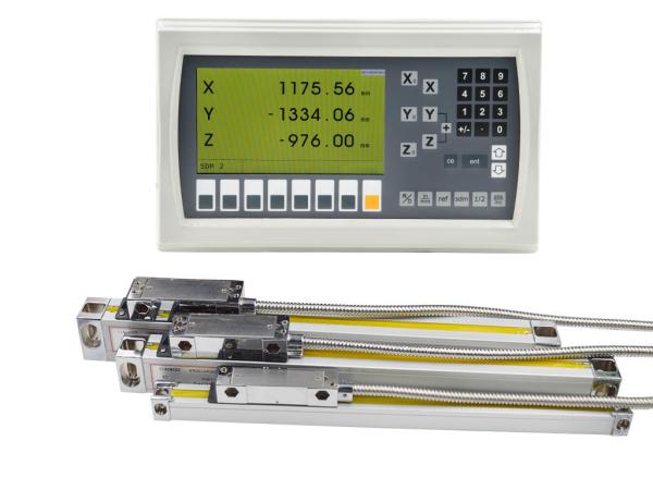 Compact and Durable Incremental Optical Linear Encoder for Mill Lathe