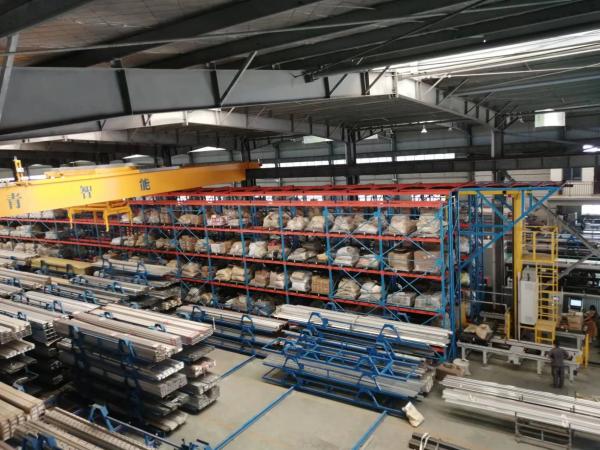 Quality Full Automatic Finished Product Warehouse Industrial Racking Systems E Commerce for sale
