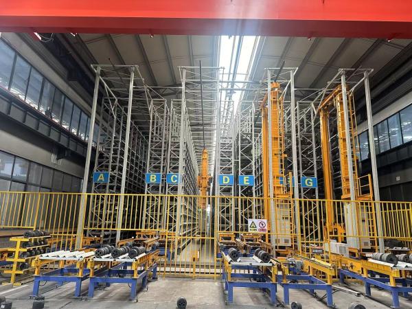 Quality Steel Secure Fully Automated Warehouse System Intelligent Logistics Solutions for sale