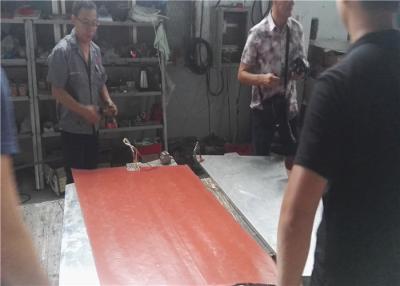 China Máquina de vulcanización caliente del enchufe de Harting para la banda transportadora ángulo del prejuicio de 90 grados en venta
