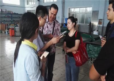 China Máquina de vulcanización caliente del enchufe de Harting para la banda transportadora ángulo del prejuicio de 90 grados en venta