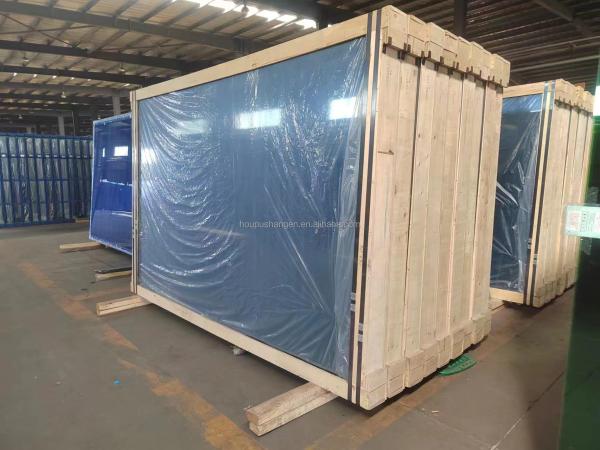 Quality Clear Float Toughened Tinted Laminated Glass Sheet Blue Black Gray Green Bronze for sale